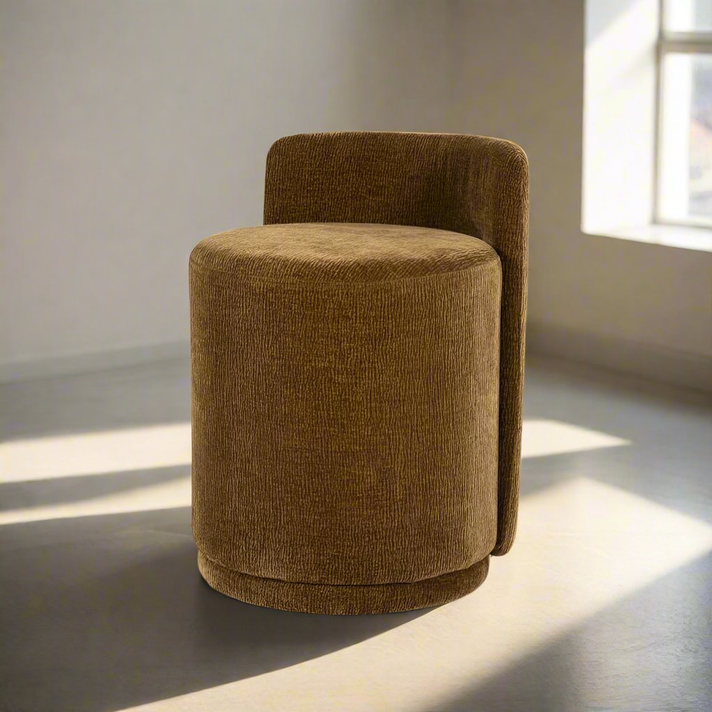 By-Boo Poef Marque | Mustard Design Poef | MeubelBaas