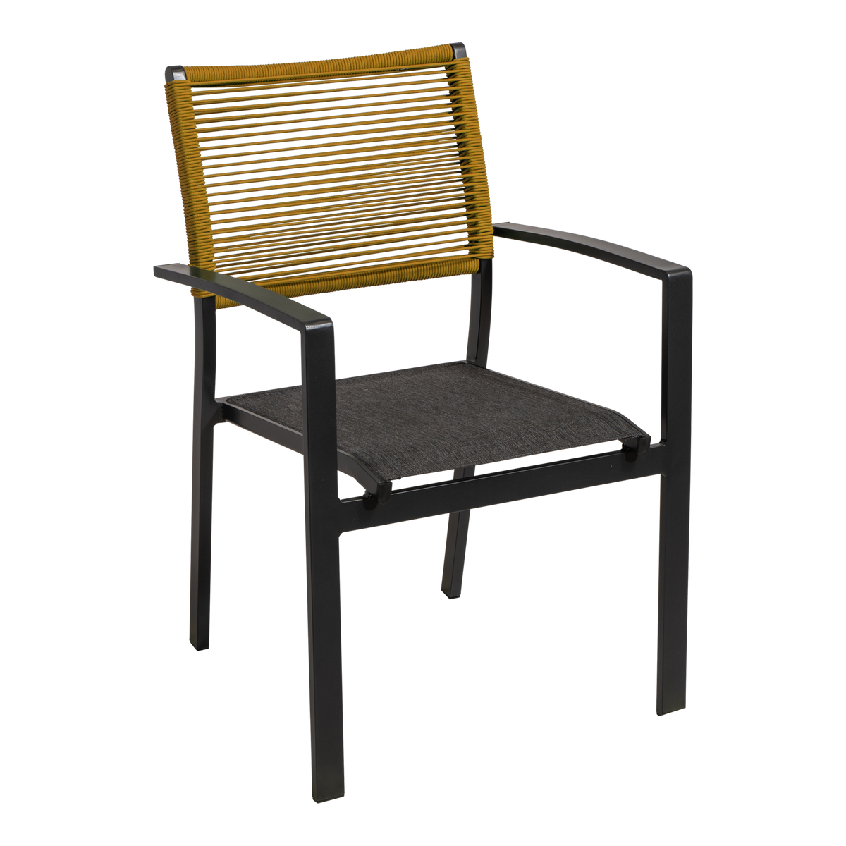 Stapelbare Tuinstoel Vitolini | Geel | #1 in Tuinstoelen | MeubelBaas