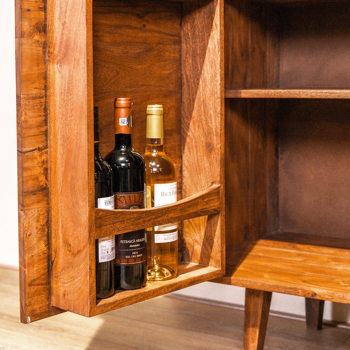 Barkast Falcone | Walnoot Acaciahout | #1 in Barkasten | Meubelbaas ...