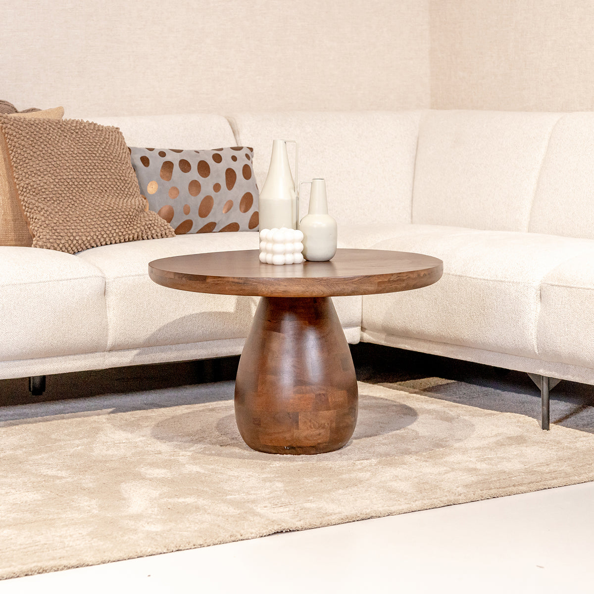 Salontafel Brix Troy | Bruin Mangohout | Meubelbaas — MeubelBaas